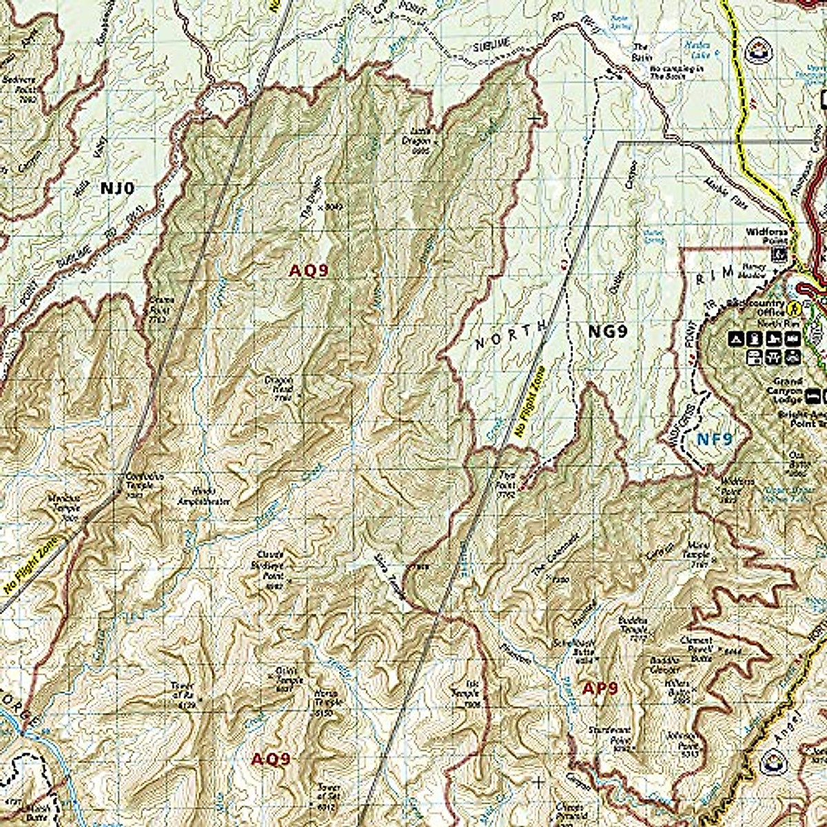 Grand Canyon East [Grand Canyon National Park] (National Geographic Trails Illustrated Map) (National Geographic Trails Illustrated Map, 262)