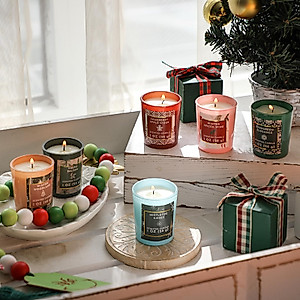 12 Days of Christmas Scented Candles Advent Calendar Candle Gift, 12PCS 1 oz Soy Wax Candles Christmas Candle Set Gift