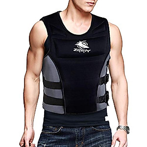 Zeraty Life Jacket Adult Impact Vest for Outdoor Floating Swimming Ski|CE Proof 50N