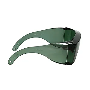 Calabria 3000 Fit Over Safety Glasses Fitover Eyewear Copper Green Smoke 3 Pack Men Women Wrap Around Anti Fog Scratch Glare