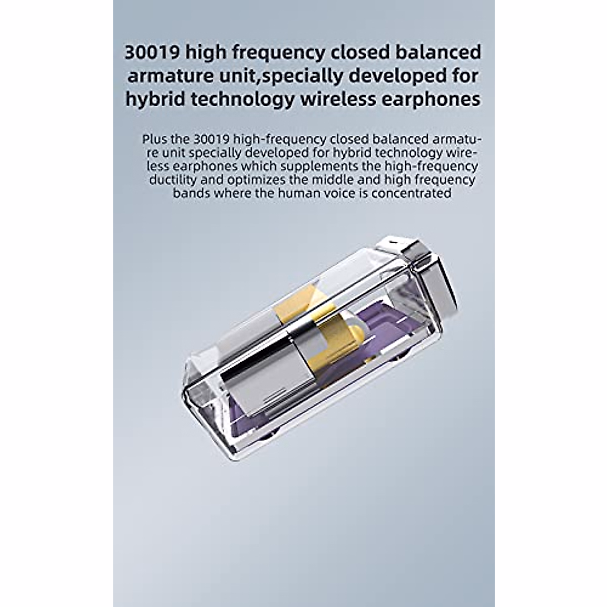 erjigo TWS Wireless Earbuds, CCA CC4 Bluetooth 5.2 Headphones 20 Hours Playtime Earphones with Charging Case, in Ear Headset Noise Cancelling Microphone, for Sports/Working (White)