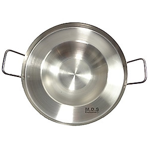 16" Inch Comal Stainless Steel Concave Frying Gas Stove Outdoors Heavy Duty Acero