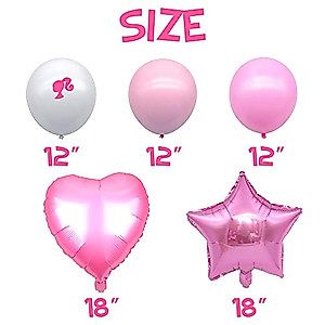 16 Balloons Girl Party Supplies Balloons Party Decorations Birthday Party Favor for Girls