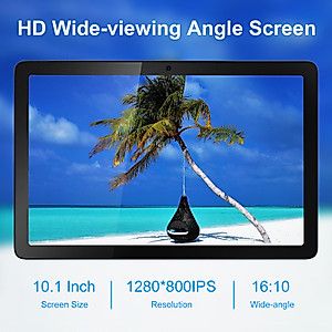 Tibuta Android Tablet 10 Inch, Octa-Core Android 12 Tablet with 7000mAh Battery (Max 14-Hour), 4GB+64GB ROM Gaming Tablets, 10.1 in HD Large Screen Tablet Build in 5+8MP Camera/WiFi/GPS/BT