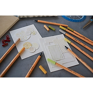 STABILO Fineliner point 88 - Wallet of 18 - Assorted Colors