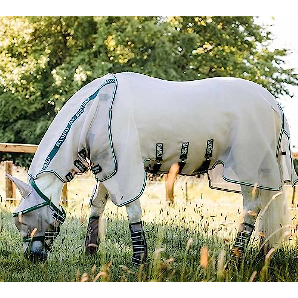 Horseware Rambo Flybuster Vamoose Fly Sheet with No-Fly Zone