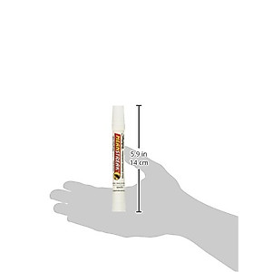 Sharpie Mean Streak Permanent Marking Stick, Bullet Tip, White, Box of 12