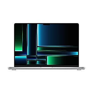 2023 Apple MacBook Pro with Apple M2 Pro Chip (16-inch, 16GB RAM, 1TB SSD Storage) (QWERTY English) Silver (Renewed)