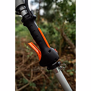 WILD BADGER POWER 26cc Weed Wacker Gas Powered, 3 in 1 String Trimmer/Edger 17'' with 10'' Brush Cutter,Rubber Handle & Shoulder Strap Included