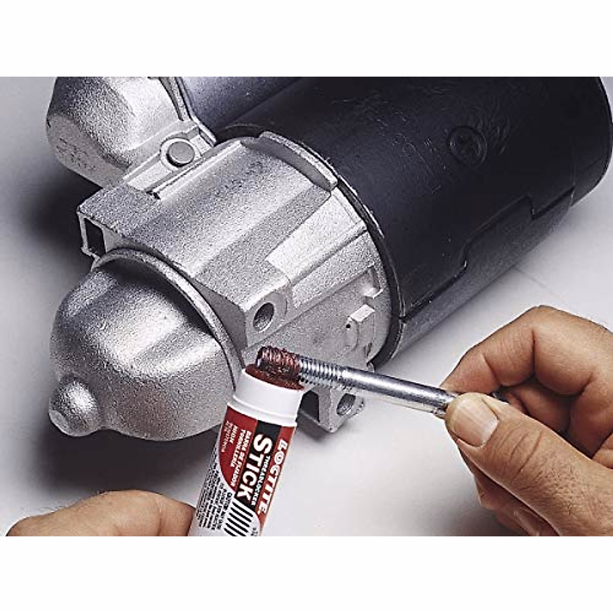 Loctite 268 Red Threadlocker Glue Stick: All-Purpose, High-Strength, Anaerobic, for Heavy-Duty Applications, Works on All Metals | Red, 9 Gram Wax Stick (PN: 37701-511537)