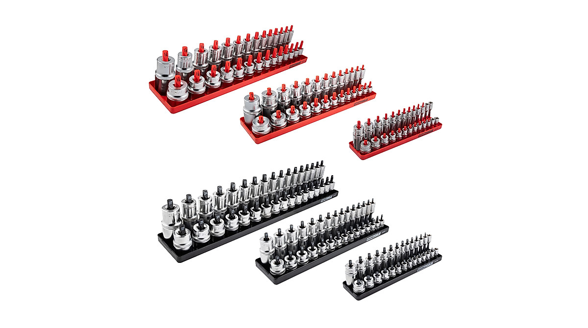 OEMTOOLS 6 Piece Socket Tray Set - Organize & Store
