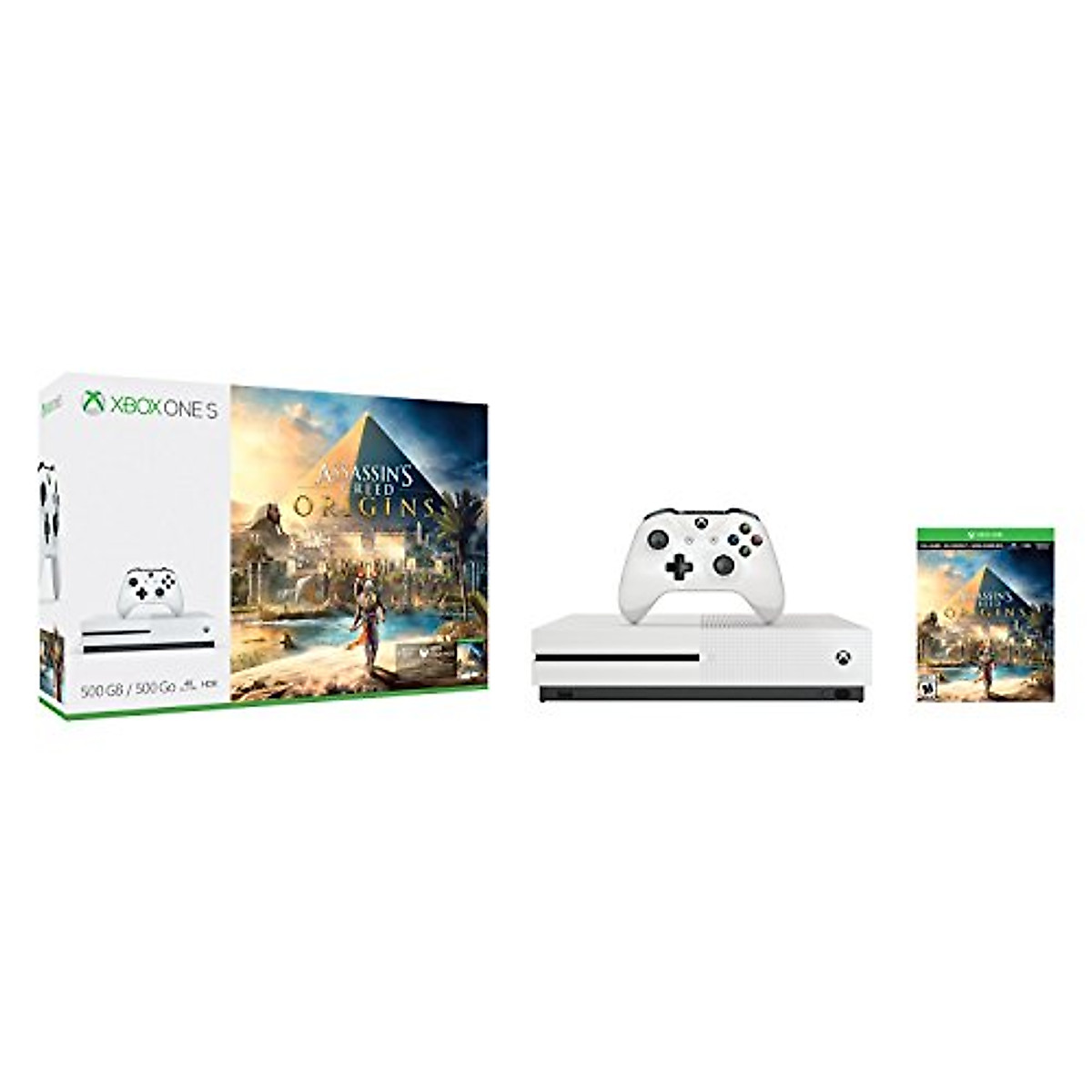 XBOX ONE S 500GB ASSASSINS CREED EN/FR/ES US/CA K-HY