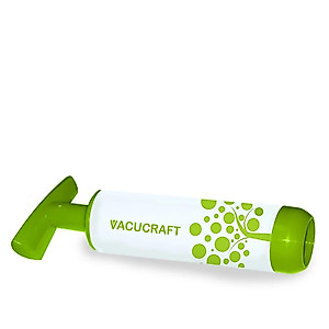 Vacucraft Plastic Food Storage Containers with Airtight Lids - Rectangle - 3 Pack - Great for Vegatables, Fruits and Meats - Keeps Food Fresh Longer - Vacuum Seal Containers for Food