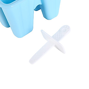 Popsicle Molds Silicone Ice Pop Mold for 6 Pieces, BPA Free, Homemade Frozen Dessert
