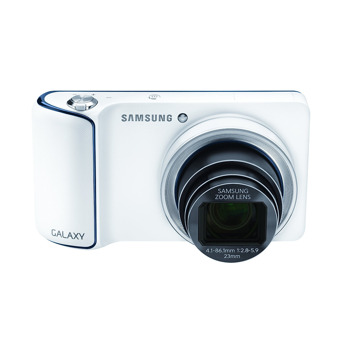 Samsung Galaxy Camera with Android Jelly Bean v4.1.2 OS, 16.3MP CMOS with 21x Optical Zoom and 4.8" Touch Screen LCD, WiFi (White) (OLD MODEL)