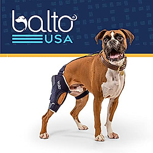 Balto Jump CCL Brace – Dog Knee Brace – Brace with Aluminum Splints – Pre/Post Surgery Support Helps Prevent New Injuries (Right Leg, X-Large)