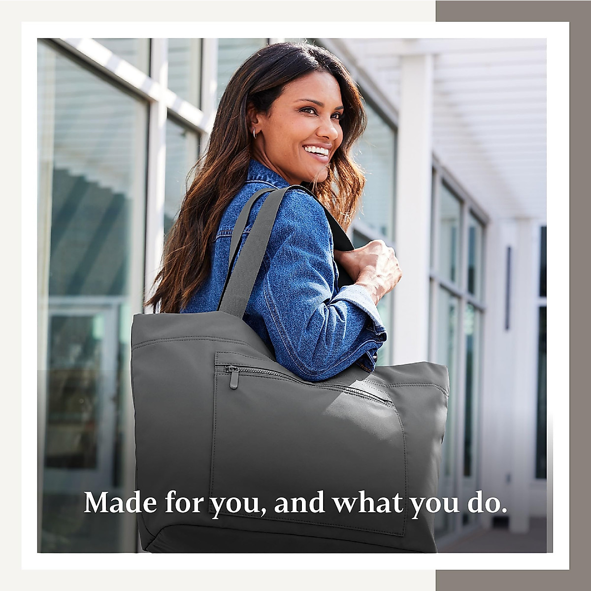 Port Authority - Essential Tote. B0750, Kelly Green, OSFA