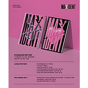 DREAMUS Stray Kids - MAXIDENT Standard Edition CD+ Benefit (T-Crush ver.) (JYPK1467)