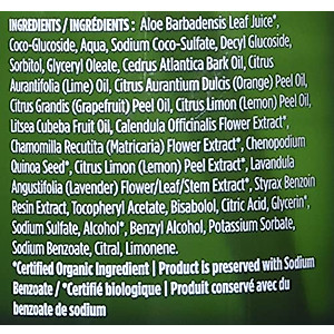 Avalon Organics Glycerin Hand Soap, Lemon, 12 Ounce (Pack of 3)