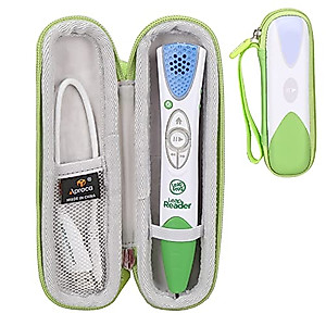 Aproca Hard Travel Storage Case,for LeapReader Reading and Writing System (Green)