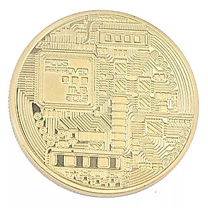 Bitcoin Challenge Coin Deluxe Collector's Set Featuring The Limited Edition Original Commemorative Tokens - 2 Pcs with Random Color and Design