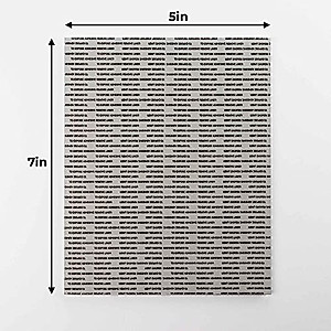 Gilman Brothers Self-stick Adhesive Foam Boards 5"x7" (10)