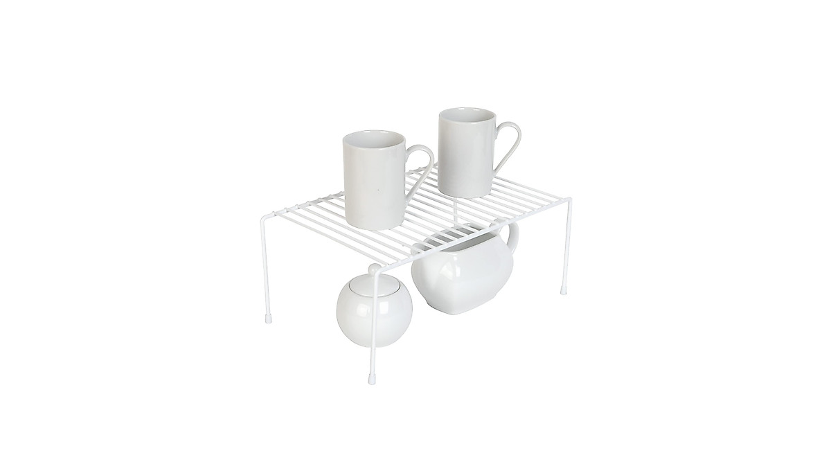 Smart Design Storage Shelf and Basket Bundle for Space Saving