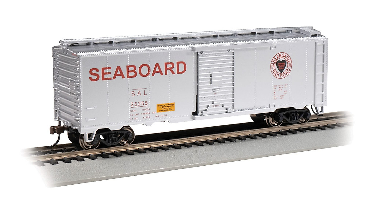Bachmann HO Scale 40' Box Car Seaboard Beer #2525