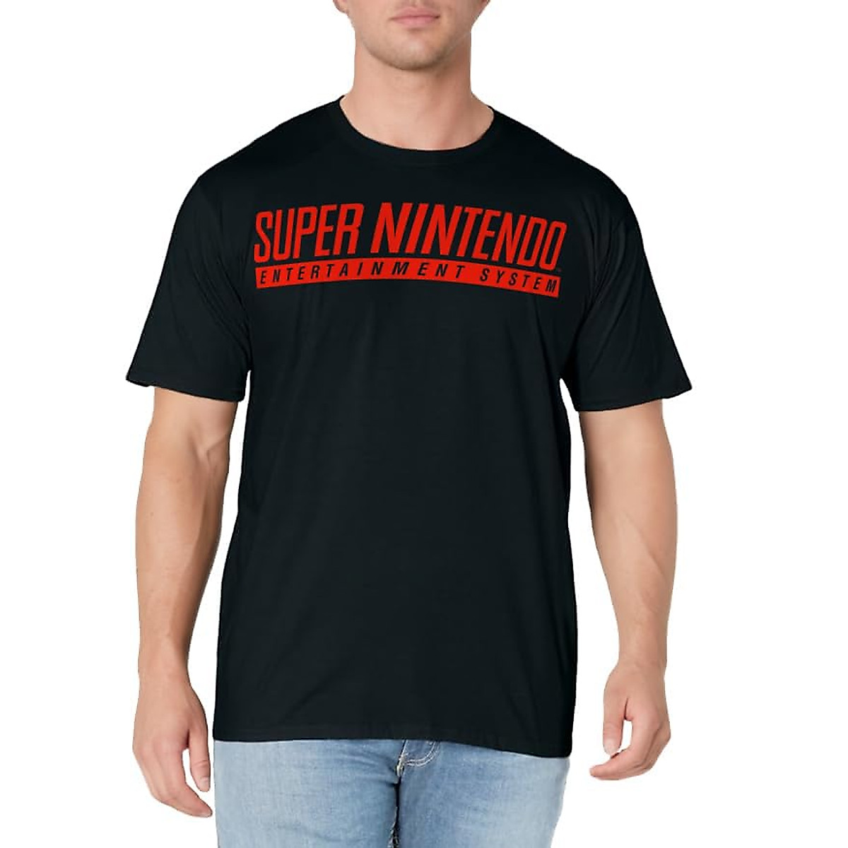 Super Nintendo Entertainment System Classic Logo T-Shirt