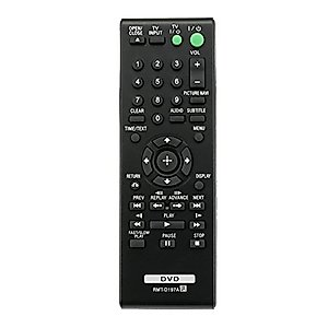 RMT-D197A RMTD197A Replaced Remote Control fit for Sony DVD Player DVP-SR510H DVP-SR320 DVP-SR405P DVP-SR750HP DVPSR100 DVPSR120 DVPSR210PB DVPSR310P DVPSR320 DVPSR750HP