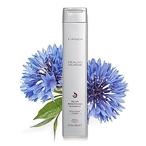 L'ANZA Healing ColorCare Silver Brightening Conditioner, for Silver, Gray, White, Blonde & Highlighted Hair, Boosts Shine and Brightness While Healing, Controls Unwanted Warm Tones