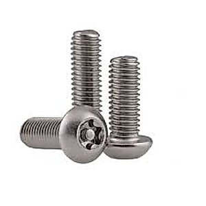 5/16-18 x 1 Torx Security Machine Screws Button Head Stainless Steel Qty 10