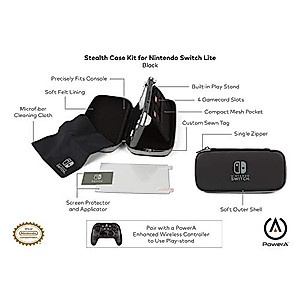 PowerA Stealth Case Kit For Nintendo Switch Lite