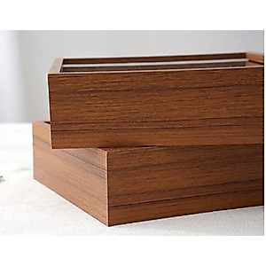 Cumuiu Shadow Box Frame Display Dried Flowers Frame Double Sided Plant Specimen Frame for Pressed Flowers Dried Leaf (6" x 8")