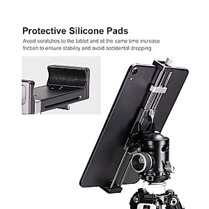 SUNWAYFOTO PC-03 Tablet Laptop Mount Smart Phone Bracket Tripod Bracket Accessories for Ipad Pro Holder Arca Swiss Stand Universal