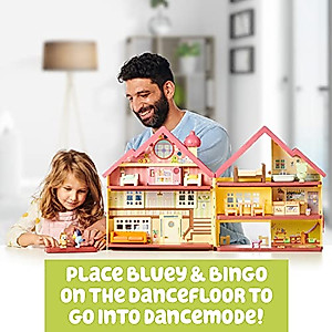 Bluey Ultimate Lights & Sounds Playhouse with Two posable Figures and Accessories | Heeler Home