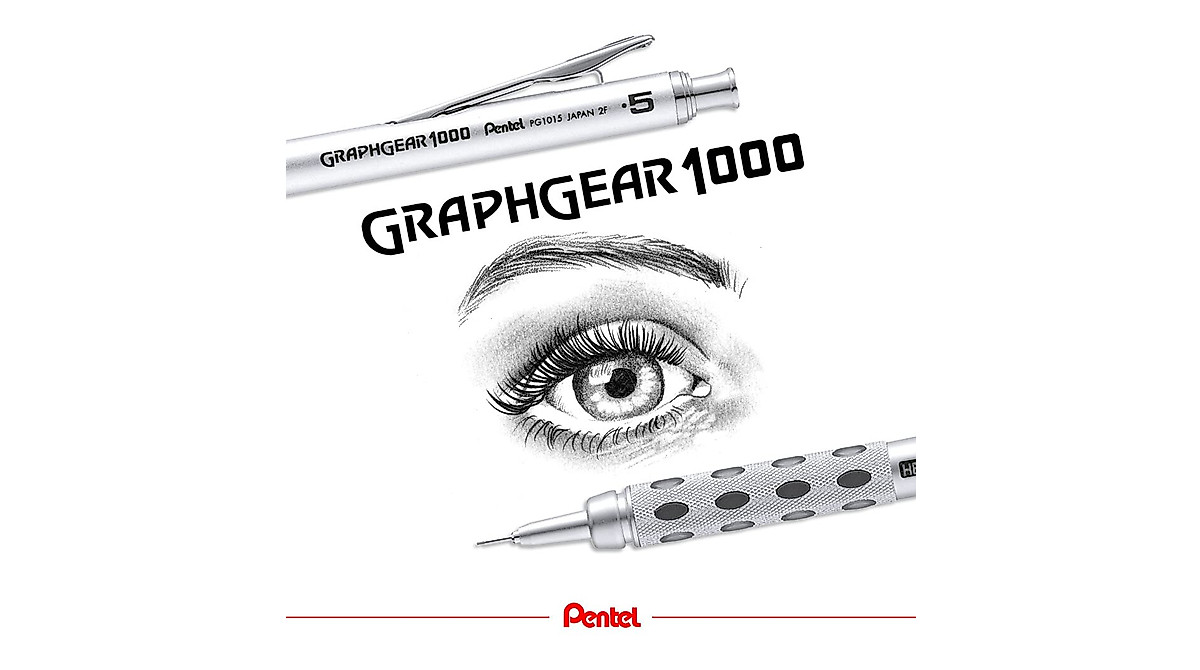 Pentel Graph Gear 1000 0.5mm Mechanical Pencil – Precision & Comfort