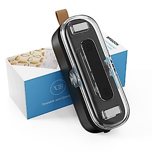 BRIDZON Mini Bag Sealer, Upgrade 2 in 1 Heat Seal & Cutter with Lanyard, Portable Handheld for Plastic Bags Snacks Food Storage & Snacks Freshness