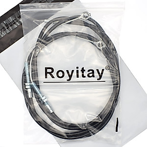 Royitay 2 Pcs Universal Go Kart Throttle Cable 60 inch Long Throttle Cable with 53" Casing for Manco 8252 ASW Go Kart Minibike Buggy Go Cart Jeep