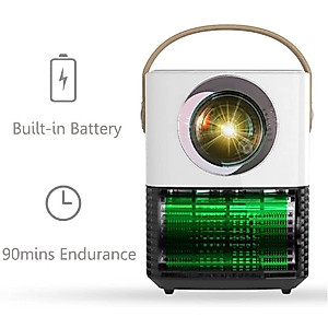 Feilx Mini Projector 2022 Upgraded Portable Video-Projector,Smart Projector Optional Support 1080p HD LED Portable Mini Projector WiFi for Home Theater Gaming Cinema