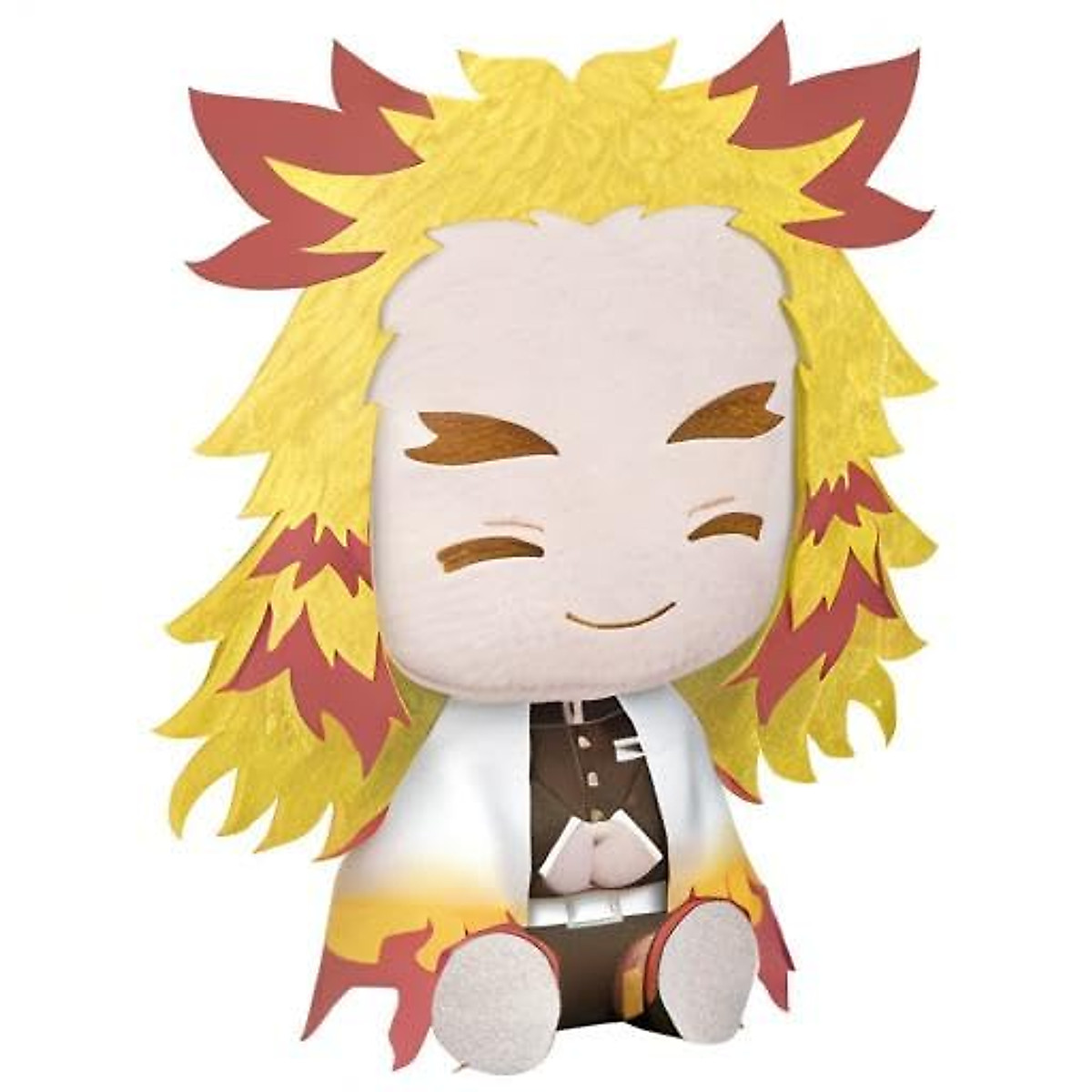 Banpresto Demon Slayer: Kimetsu no Yaiba Big Plush~KYOJURO RENGOKU - INOSUKE HASHIBIRA(Real FACE)~(A:KYOJURO RENGOKU), Multiple Colors (BP16712)