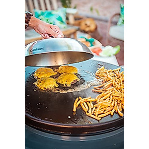 Cuisinart CGG-888 Outdoor Stainless Steel Lid, 360° Griddle Cooking Center