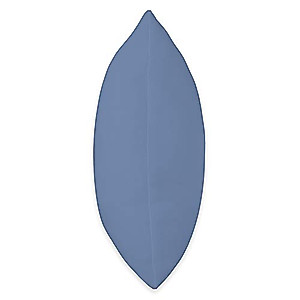 Vine Mercantile Simple Chic Solid Color Dark Periwinkle Blue Throw Pillow, 16x16, Multicolor