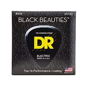 DR Black Beauties Bass 5 Strings 45-130