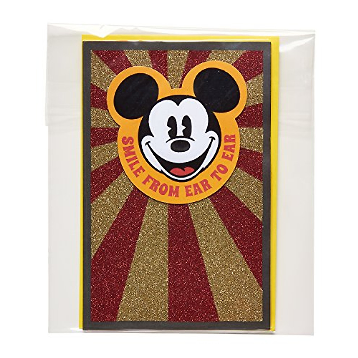 American Greetings Birthday Card for Kid (Mickey Mouse, Smile)