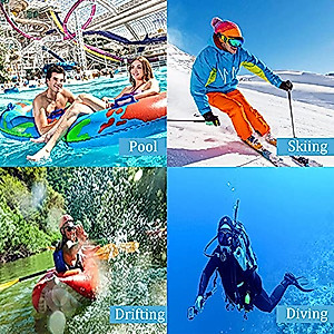 FRIENA Waterproof Phone Pouch IPX8 Universal Waterproof Phone Case Underwater Dry Bags Compatible for iPhone 12/SE/11 Pro/XS Max/XR/X/8P Galaxy S20/S10/S9 Up to 6.9"