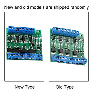 MOS FET PWM 3-20V to 3.7-27VDC 10A 4-Channel Driver Module PLC Amplifier Circuit Board