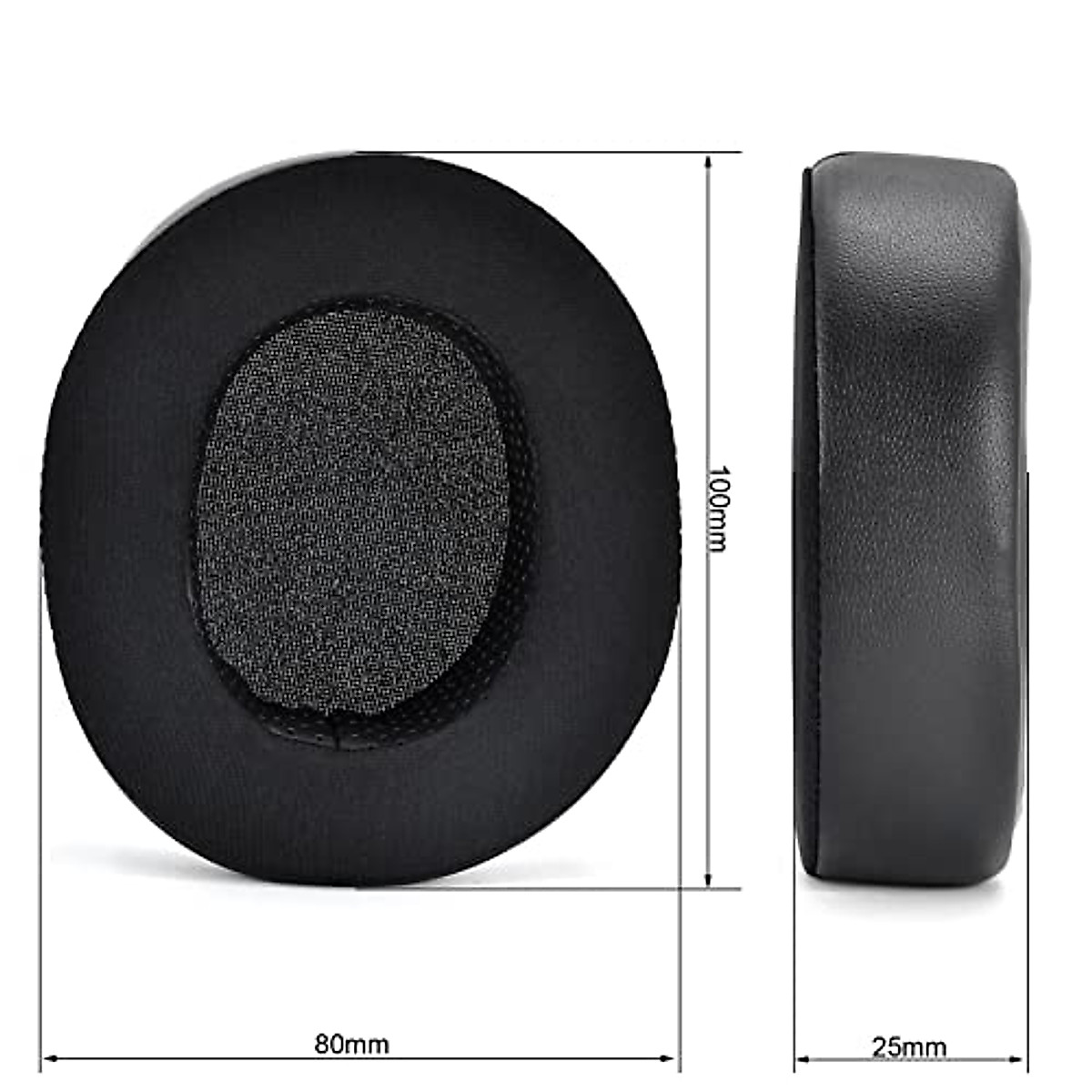 M50X Ear Pads Upgrade Thicker Ear Pads Silicone Gel - defean Replacement Ear Cushion Compatible with ATH-M50x M50 / Arctis 7 / Arctis Series/MDR-7506 V6 Headphone,High-Density Noise Cancelling Foam