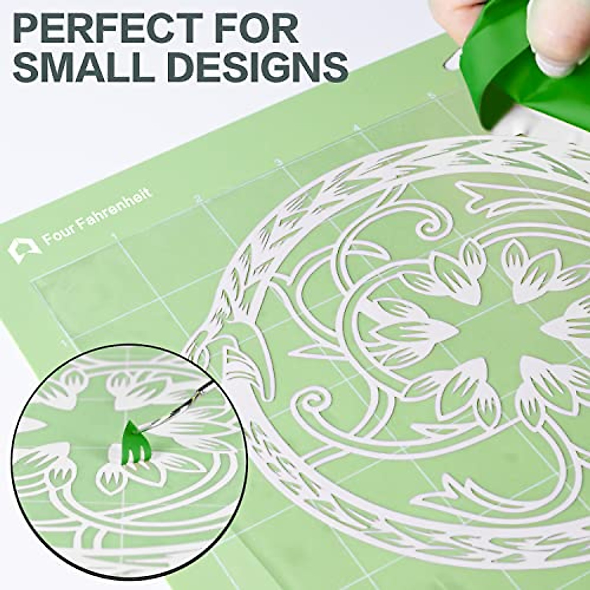 HTV Vinyl Roll, Green Iron On Vinyl 12in x 9ft HTV Heat Transfer Vinyl for All Cutter Machine