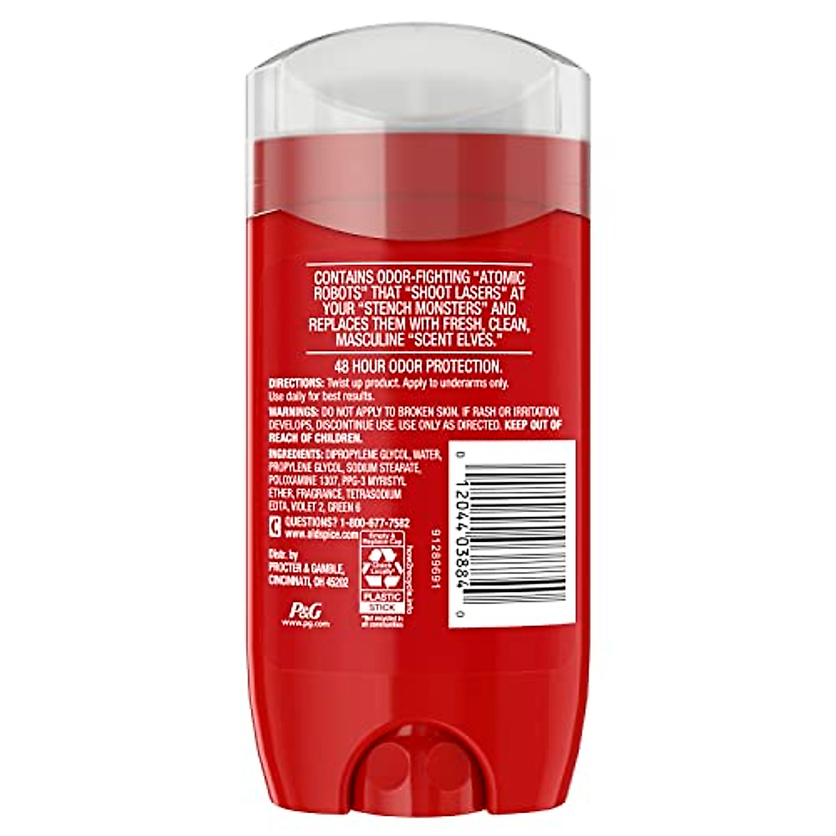 Old Spice High Endurance Long Lasting Deodorant Fresh 3 Ounce (Pack of 3)